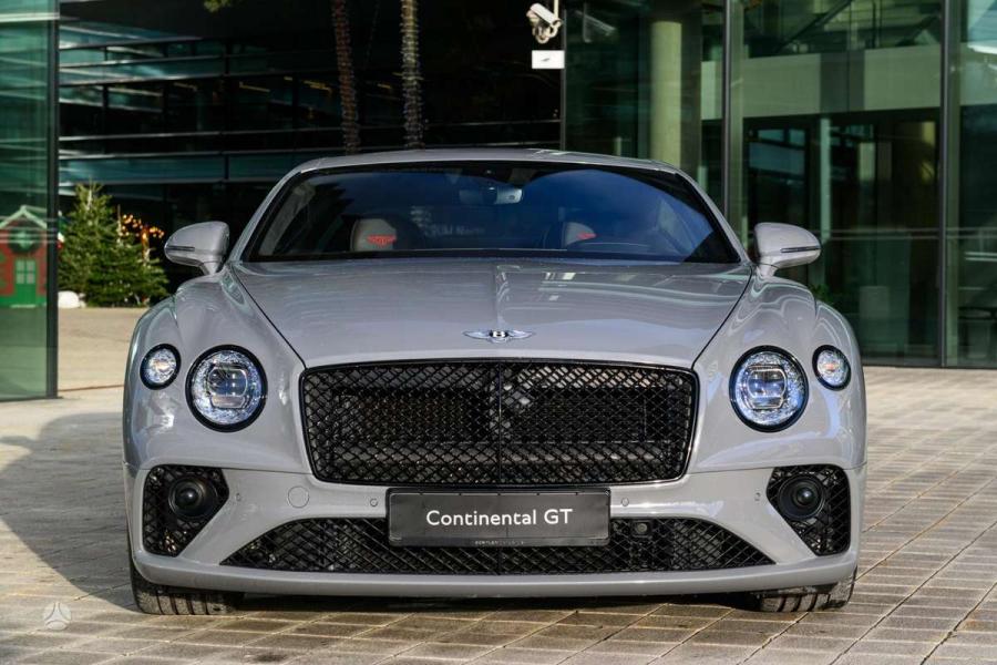 Pelēks Bentley continental-gt 2022 Viļņa, ar dzinēja tilpumu 4.00 L un nobraukumu 19 tūkst. km par 199000 €, foto 2 vietnē AUTOMOTO.COM.LV