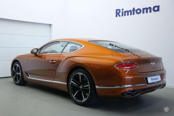 Orange Bentley continental-gt 2019 in Vilnius, with an engine capacity of 4.00 L and mileage of 61 thousand km for 129990 €, photo 2 on AUTOMOTO.COM.LV