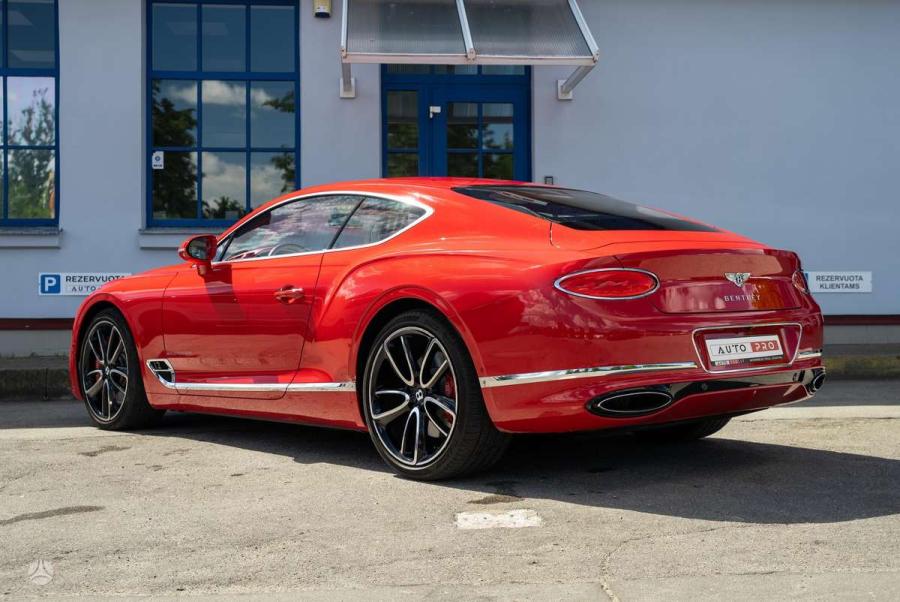 Sarkans Bentley continental-gt 2019 Viļņa, ar dzinēja tilpumu 5.95 L un nobraukumu 26 tūkst. km par 120000 €, foto 10 vietnē AUTOMOTO.COM.LV