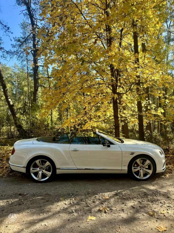 White Bentley continental-gt 2017 in Vilnius, with an engine capacity of 0.00 L and mileage of 35 thousand km for 87900 €, photo 11 on AUTOMOTO.COM.LV