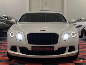 White Bentley continental-gt 2014 in Vilnius, with an engine capacity of 6.00 L and mileage of 53 thousand km for 58990 €, photo 3 on AUTOMOTO.COM.LV