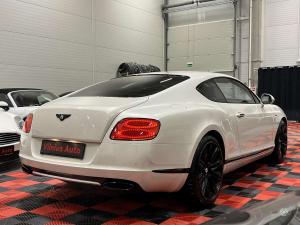 White Bentley continental-gt 2014 in Vilnius, with an engine capacity of 6.00 L and mileage of 53 thousand km for 58990 €, photo 5 on AUTOMOTO.COM.LV
