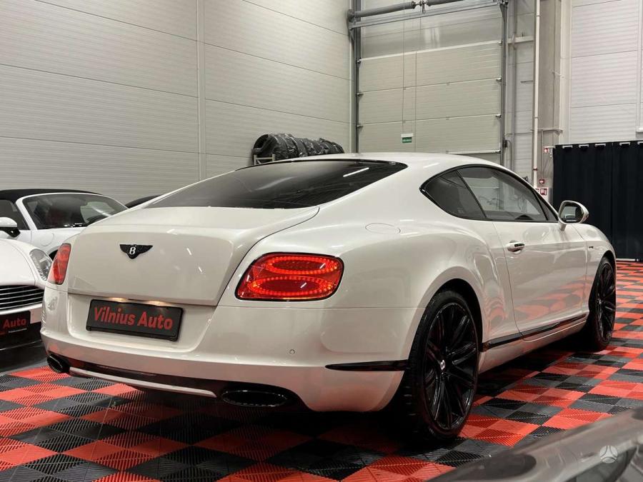 White Bentley continental-gt 2014 in Vilnius, with an engine capacity of 6.00 L and mileage of 53 thousand km for 58990 €, photo 5 on AUTOMOTO.COM.LV