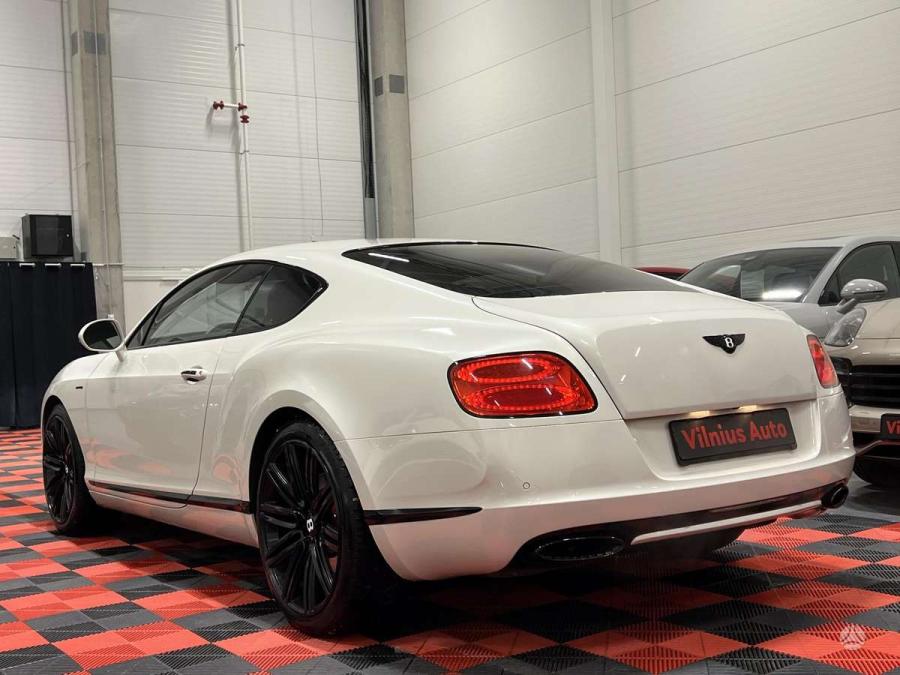 White Bentley continental-gt 2014 in Vilnius, with an engine capacity of 6.00 L and mileage of 53 thousand km for 58990 €, photo 7 on AUTOMOTO.COM.LV