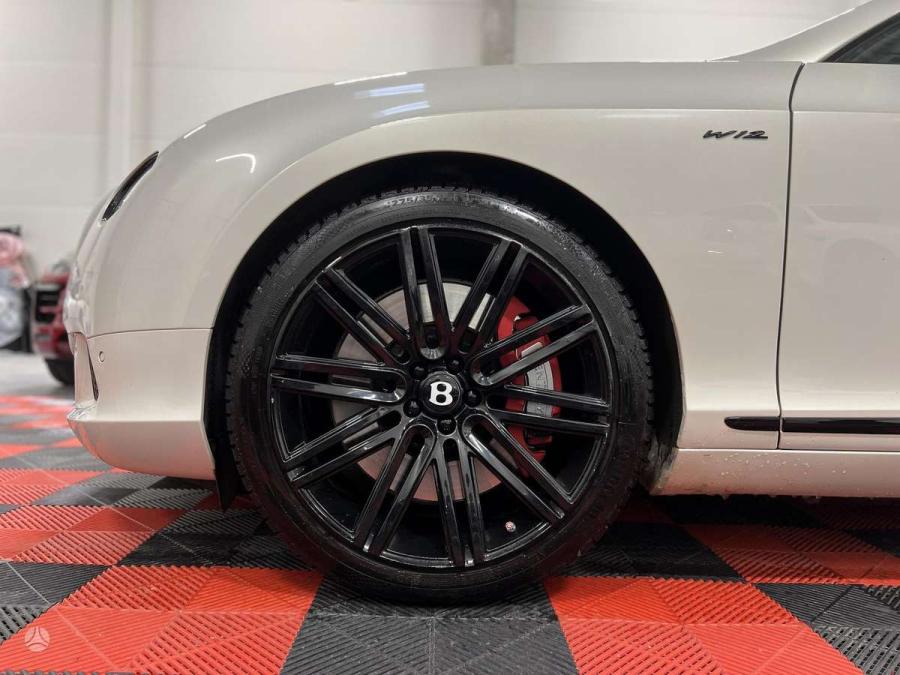 White Bentley continental-gt 2014 in Vilnius, with an engine capacity of 6.00 L and mileage of 53 thousand km for 58990 €, photo 12 on AUTOMOTO.COM.LV