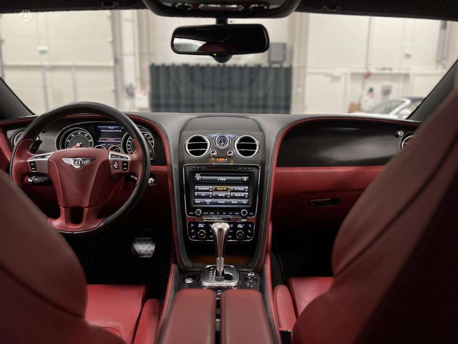 White Bentley continental-gt 2014 in Vilnius, with an engine capacity of 6.00 L and mileage of 53 thousand km for 58990 €, photo 25 on AUTOMOTO.COM.LV