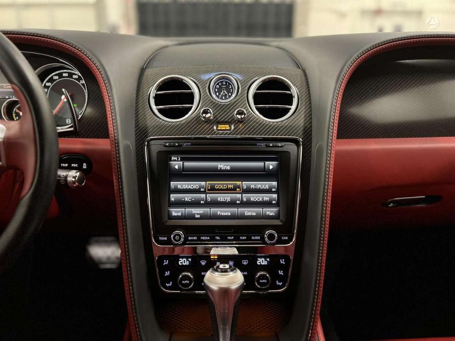 White Bentley continental-gt 2014 in Vilnius, with an engine capacity of 6.00 L and mileage of 53 thousand km for 58990 €, photo 29 on AUTOMOTO.COM.LV