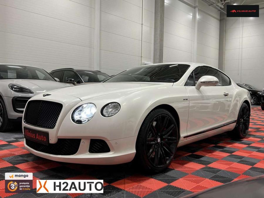 Balts Bentley continental-gt 2014 Viļņa, ar dzinēja tilpumu 6.00 L un nobraukumu 53 tūkst. km par 53990 €, foto 1 vietnē AUTOMOTO.COM.LV