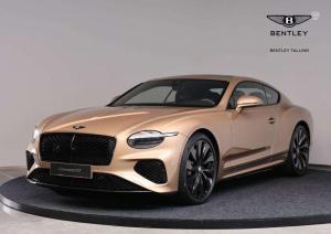 Dzeltens Bentley continental-gt 2025 Tallina, ar dzinēja tilpumu 4.00 L un nobraukumu 1 tūkst. km par 305000 €, foto 1 vietnē AUTOMOTO.COM.LV