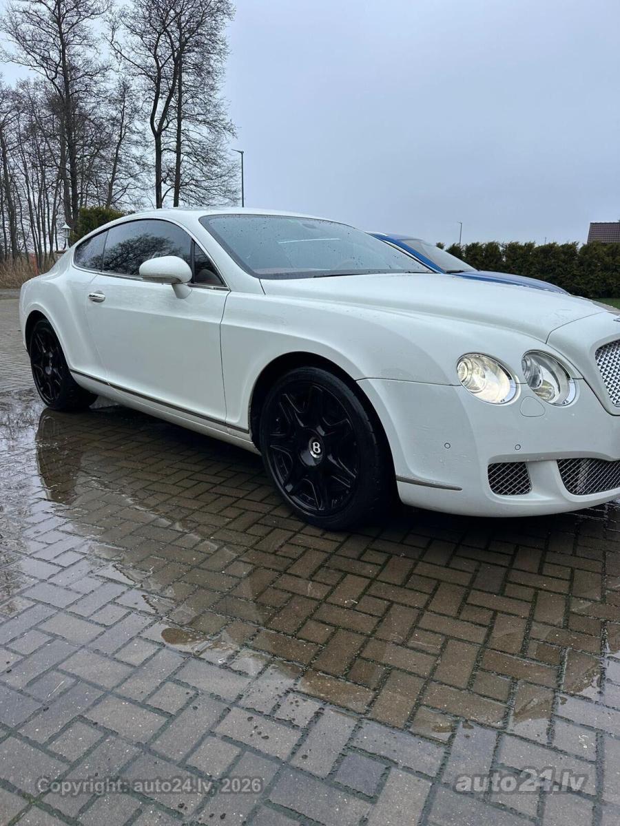 Balts Bentley Continental 2008 Tallina, ar dzinēja tilpumu 6.00 L un nobraukumu 112 tūkst. km par 27500 €, foto 1 vietnē AUTOMOTO.COM.LV