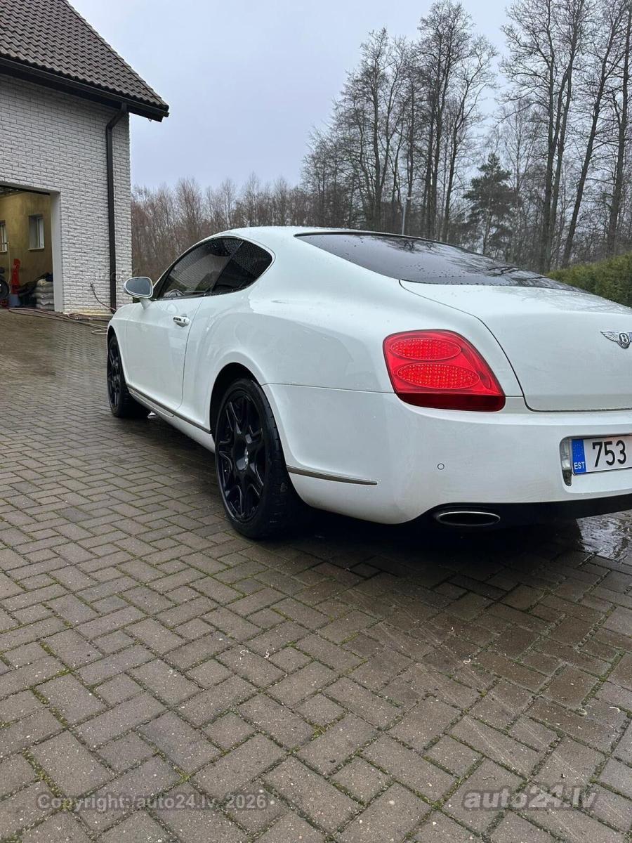Balts Bentley Continental 2008 Tallina, ar dzinēja tilpumu 6.00 L un nobraukumu 112 tūkst. km par 27500 €, foto 3 vietnē AUTOMOTO.COM.LV