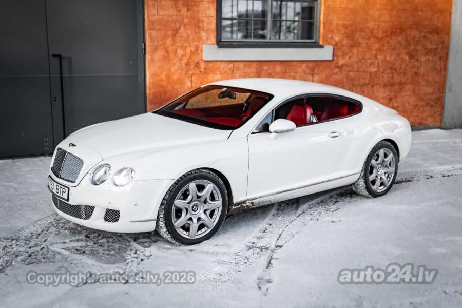 Balts Bentley Continental 2008 Tallina, ar dzinēja tilpumu 6.00 L un nobraukumu 115 tūkst. km par 24000 €, foto 1 vietnē AUTOMOTO.COM.LV