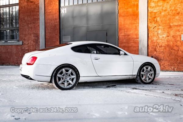 White Bentley Continental 2008 in Tallinn, with an engine capacity of 6.00 L and mileage of 115 thousand km for 24000 €, photo 5 on AUTOMOTO.COM.LV