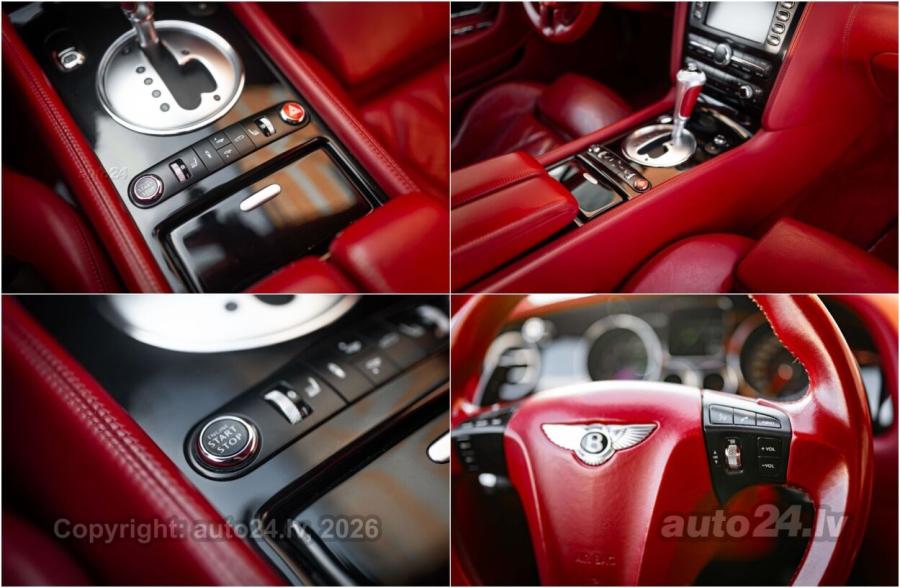 Balts Bentley Continental 2008 Tallina, ar dzinēja tilpumu 6.00 L un nobraukumu 115 tūkst. km par 24000 €, foto 26 vietnē AUTOMOTO.COM.LV