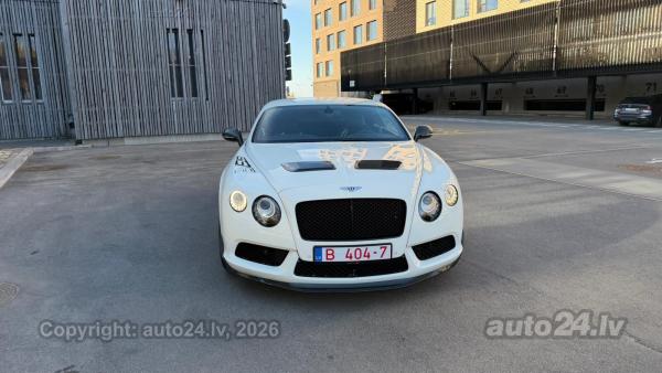 White Bentley Continental 2016 in Riga, with an engine capacity of 3.99 L and mileage of 53 thousand km for 147560 €, photo 3 on AUTOMOTO.COM.LV