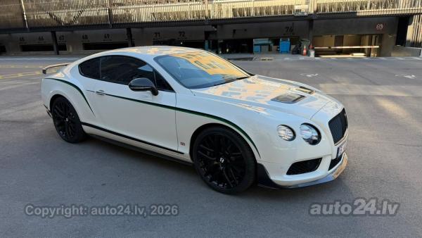 White Bentley Continental 2016 in Riga, with an engine capacity of 3.99 L and mileage of 53 thousand km for 147560 €, photo 5 on AUTOMOTO.COM.LV