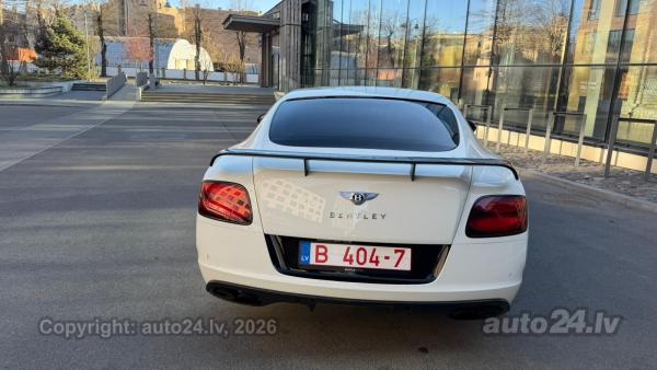 White Bentley Continental 2016 in Riga, with an engine capacity of 3.99 L and mileage of 53 thousand km for 147560 €, photo 8 on AUTOMOTO.COM.LV