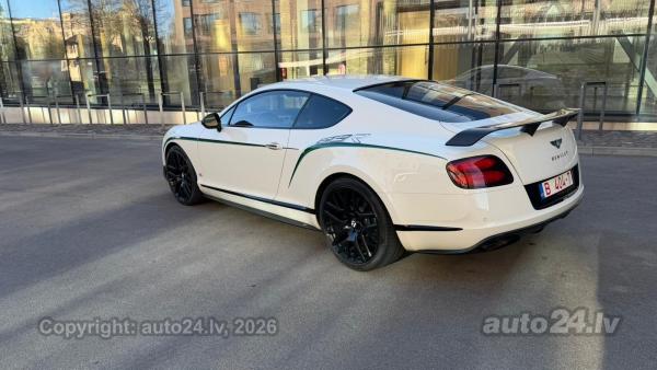White Bentley Continental 2016 in Riga, with an engine capacity of 3.99 L and mileage of 53 thousand km for 147560 €, photo 9 on AUTOMOTO.COM.LV