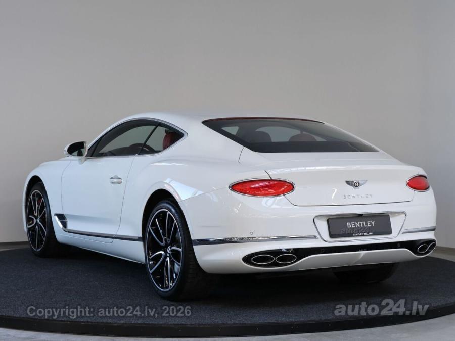 White Bentley Continental 2020 in Tallinn, with an engine capacity of 4.00 L and mileage of 56 thousand km for 155000 €, photo 15 on AUTOMOTO.COM.LV