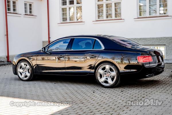 Black Bentley flying-spur 2014 in Tallinn, with an engine capacity of 4.00 L and mileage of 6 thousand km for 84350 €, photo 3 on AUTOMOTO.COM.LV