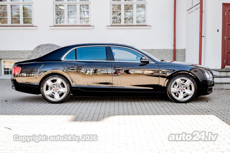 Melns Bentley flying-spur 2014 Tallina, ar dzinēja tilpumu 4.00 L un nobraukumu 6 tūkst. km par 84350 €, foto 5 vietnē AUTOMOTO.COM.LV