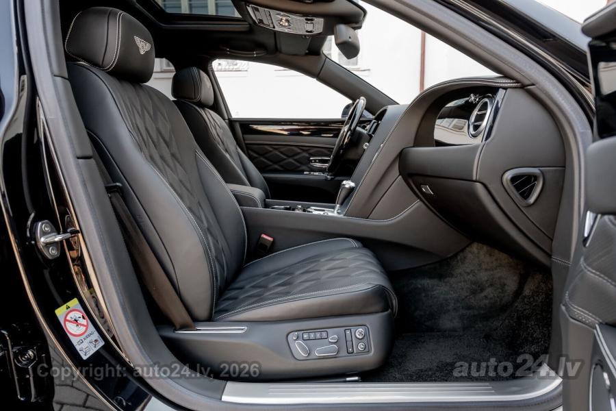 Melns Bentley flying-spur 2014 Tallina, ar dzinēja tilpumu 4.00 L un nobraukumu 6 tūkst. km par 84350 €, foto 14 vietnē AUTOMOTO.COM.LV
