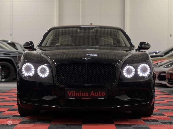 Black Bentley flying-spur 2014 in Vilnius, with an engine capacity of 6.00 L and mileage of 196 thousand km for 43000 €, photo 3 on AUTOMOTO.COM.LV