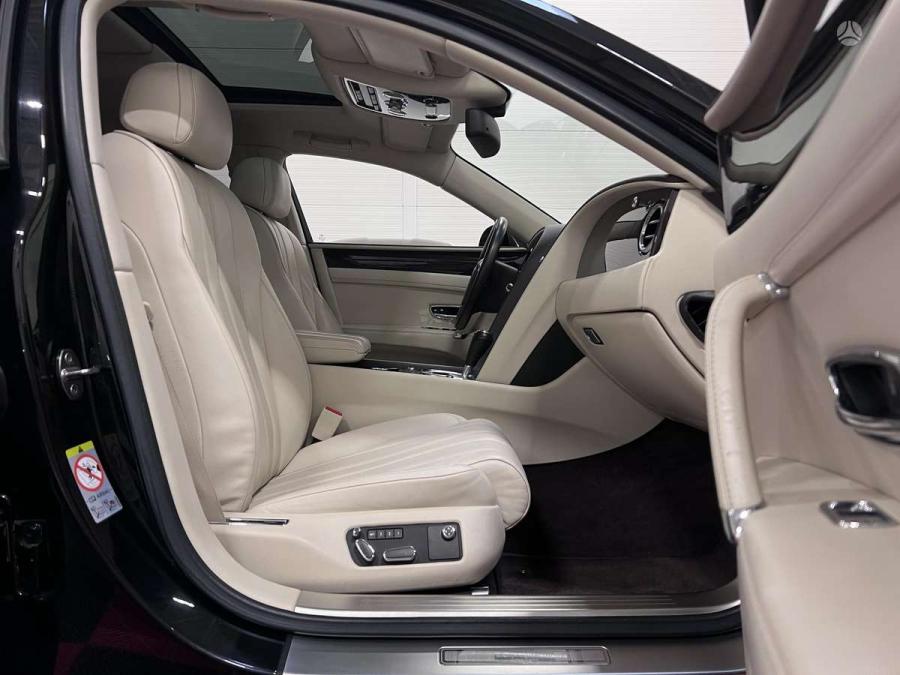 Melns Bentley flying-spur 2014 Viļņa, ar dzinēja tilpumu 6.00 L un nobraukumu 196 tūkst. km par 43000 €, foto 17 vietnē AUTOMOTO.COM.LV