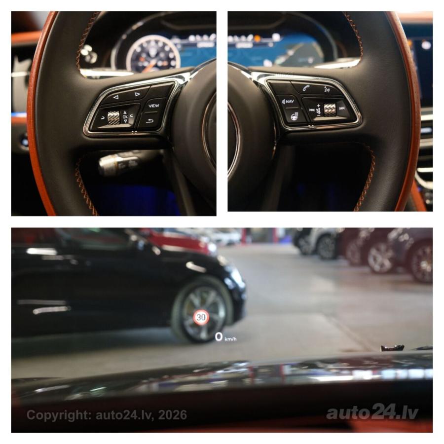 Melns Bentley flying-spur 2022 Tallina, ar dzinēja tilpumu 2.90 L un nobraukumu 53 tūkst. km par 172900 €, foto 20 vietnē AUTOMOTO.COM.LV