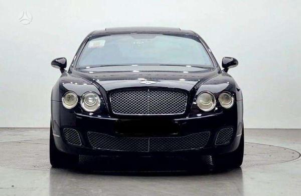Blue Bentley flying-spur 2009 in Vilnius, with an engine capacity of 6.00 L and mileage of 97 thousand km for 19800 €, photo 2 on AUTOMOTO.COM.LV