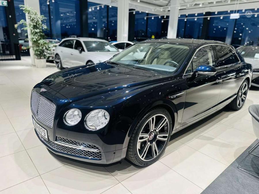 Zils Bentley flying-spur 2015 Kauņa, ar dzinēja tilpumu 4.00 L un nobraukumu 103 tūkst. km par 61000 €, foto 3 vietnē AUTOMOTO.COM.LV