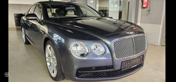 Grey Bentley flying-spur 2015 in Moletai, with an engine capacity of 4.00 L and mileage of 100 thousand km for 69900 €, photo 1 on AUTOMOTO.COM.LV