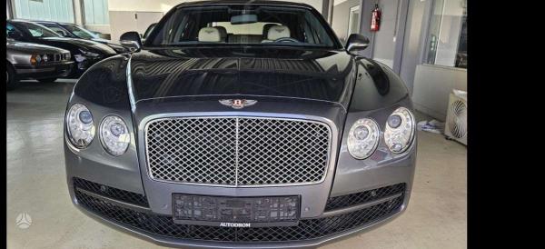 Grey Bentley flying-spur 2015 in Moletai, with an engine capacity of 4.00 L and mileage of 100 thousand km for 69900 €, photo 3 on AUTOMOTO.COM.LV