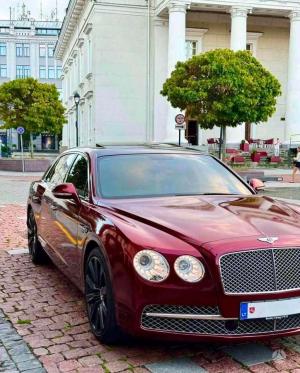 Sarkans Bentley flying-spur 2017 Viļņa, ar dzinēja tilpumu 6.00 L un nobraukumu 99 tūkst. km par 83500 €, foto 3 vietnē AUTOMOTO.COM.LV