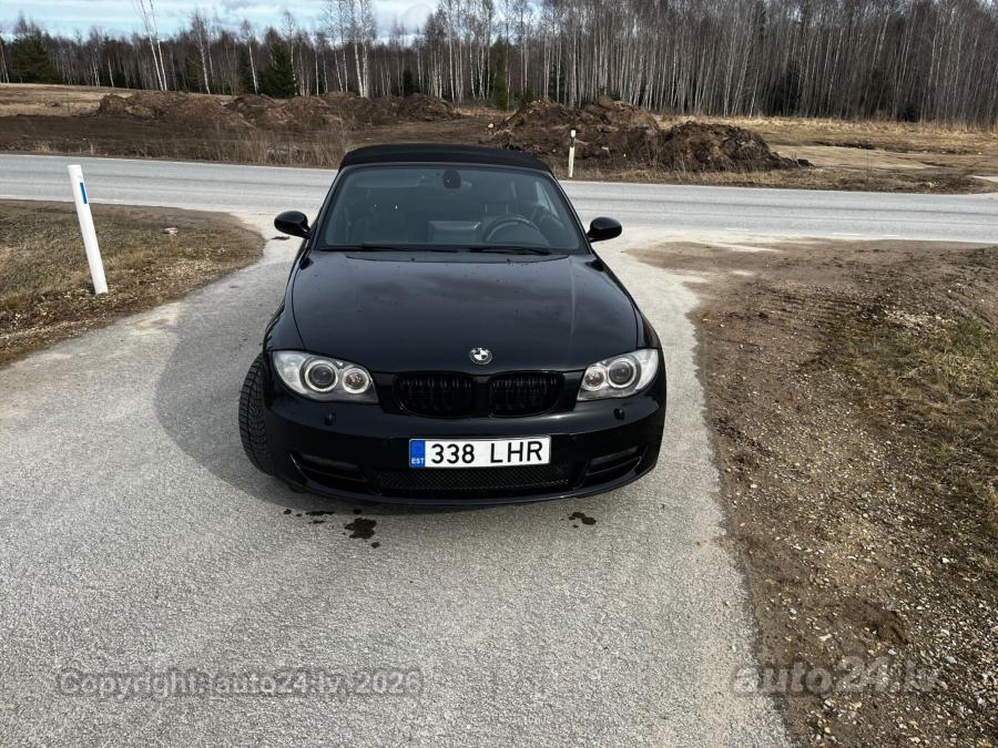 Black BMW 1-series 2008 in Tallinn, with an engine capacity of 2.00 L and mileage of 241 thousand km for 7500 €, photo 9 on AUTOMOTO.COM.LV