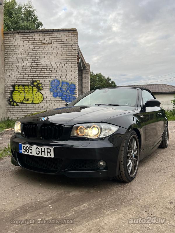 Black BMW 1-series 2008 in Tallinn, with an engine capacity of 3.00 L and mileage of 209 thousand km for 11500 €, photo 5 on AUTOMOTO.COM.LV