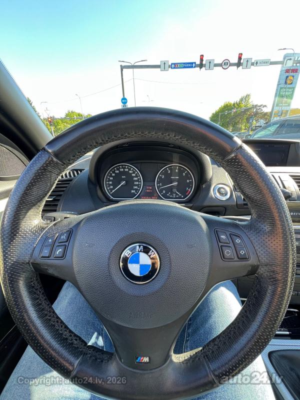Black BMW 1-series 2008 in Tallinn, with an engine capacity of 3.00 L and mileage of 209 thousand km for 11500 €, photo 7 on AUTOMOTO.COM.LV