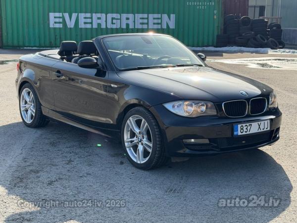 Black BMW 1-series 2009 in Tallinn, with an engine capacity of 2.00 L and mileage of 262 thousand km for 7200 €, photo 4 on AUTOMOTO.COM.LV