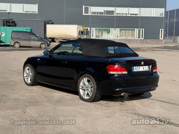 Black BMW 1-series 2009 in Tallinn, with an engine capacity of 2.00 L and mileage of 262 thousand km for 7200 €, photo 7 on AUTOMOTO.COM.LV