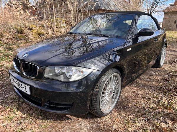 Black BMW 1-series 2009 in Tartu, with an engine capacity of 2.00 L and mileage of 238 thousand km for 6750 €, photo 1 on AUTOMOTO.COM.LV