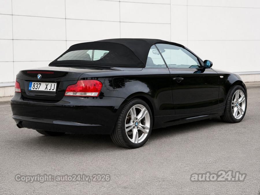 Black BMW 1-series 2009 in Tallinn, with an engine capacity of 2.00 L and mileage of 265 thousand km for 5000 €, photo 4 on AUTOMOTO.COM.LV