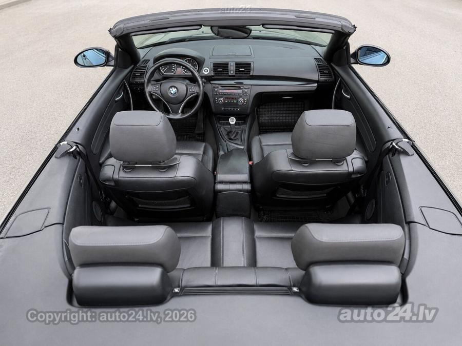 Black BMW 1-series 2009 in Tallinn, with an engine capacity of 2.00 L and mileage of 265 thousand km for 5000 €, photo 11 on AUTOMOTO.COM.LV