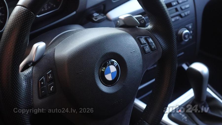 Black BMW 1-series 2008 in Tallinn, with an engine capacity of 3.50 L and mileage of 260 thousand km for 14999 €, photo 17 on AUTOMOTO.COM.LV