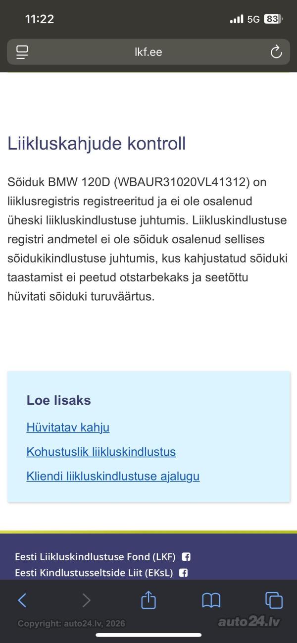 Melns BMW 1-series 2010 Tallina, ar dzinēja tilpumu 2.00 L un nobraukumu 278 tūkst. km par 5999 €, foto 8 vietnē AUTOMOTO.COM.LV