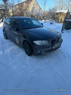 Black BMW 1-series 2004 in Tallinn, with an engine capacity of 2.00 L and mileage of 450 thousand km for 2345 €, photo  on AUTOMOTO.COM.LV