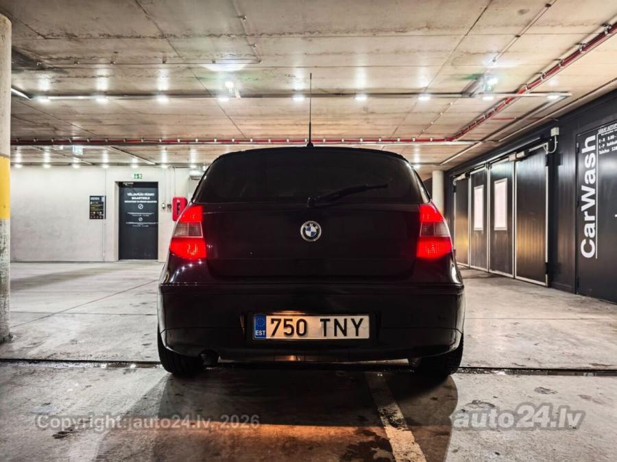 Black BMW 1-series 2005 in Tallinn, with an engine capacity of 2.00 L and mileage of 297 thousand km for 4490 €, photo 4 on AUTOMOTO.COM.LV