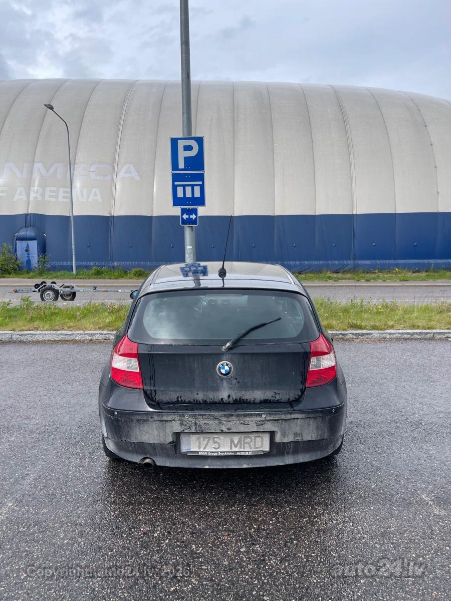 Melns BMW 1-series 2005 Tallina, ar dzinēja tilpumu 1.60 L un nobraukumu 315 tūkst. km par 1500 €, foto 8 vietnē AUTOMOTO.COM.LV