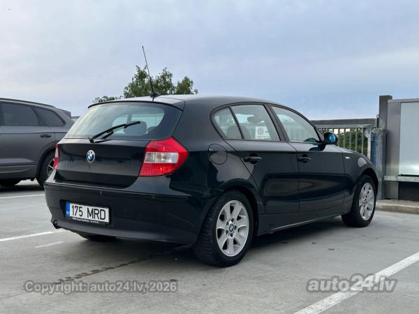 Black BMW 1-series 2005 in Tallinn, with an engine capacity of 1.60 L and mileage of 307 thousand km for 2400 €, photo 3 on AUTOMOTO.COM.LV