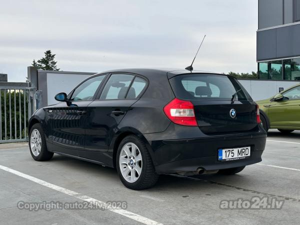 Black BMW 1-series 2005 in Tallinn, with an engine capacity of 1.60 L and mileage of 307 thousand km for 2400 €, photo 4 on AUTOMOTO.COM.LV