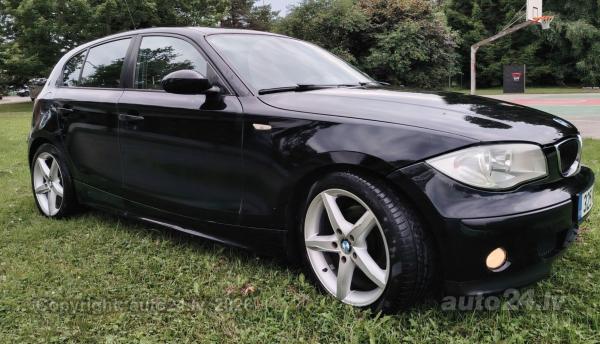 Black BMW 1-series 2005 in Tallinn, with an engine capacity of 2.00 L and mileage of 207 thousand km for 3499 €, photo 1 on AUTOMOTO.COM.LV